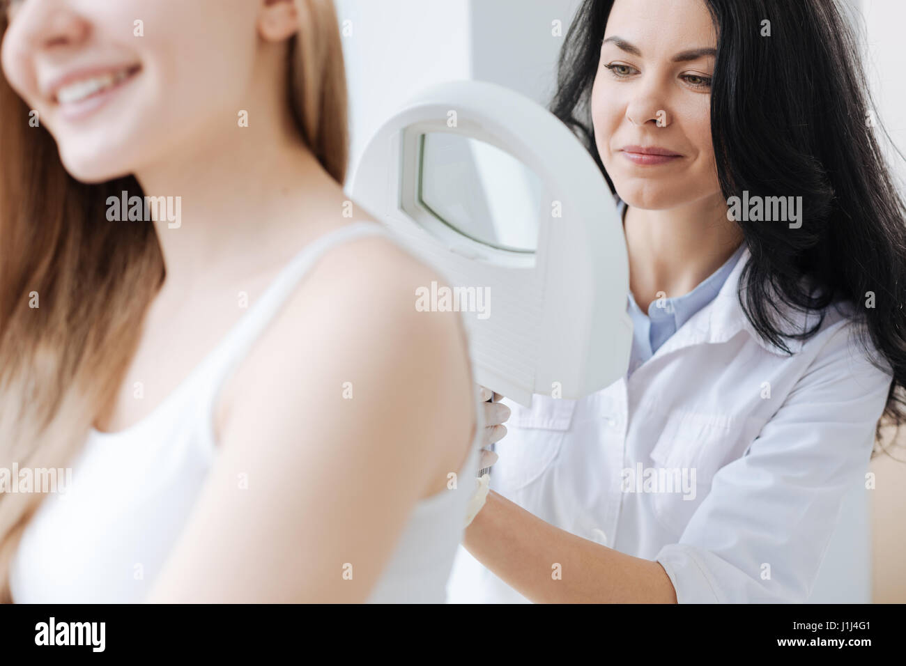 Dermatologist examination hi-res stock photography and images - Alamy