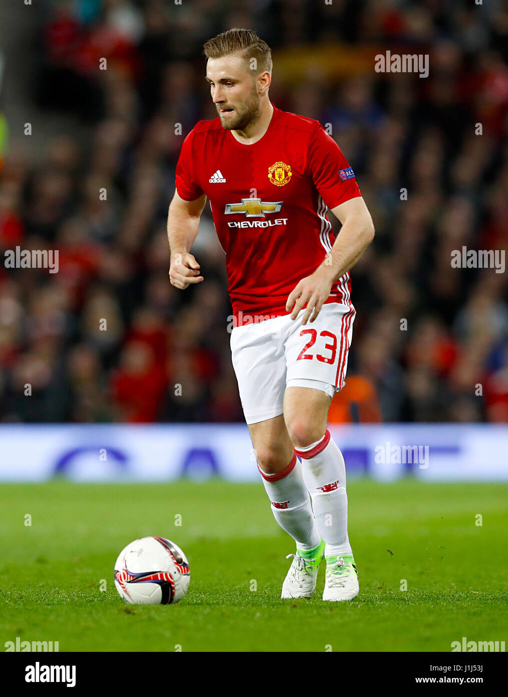 Luke Shaw, Manchester United Stock Photo - Alamy