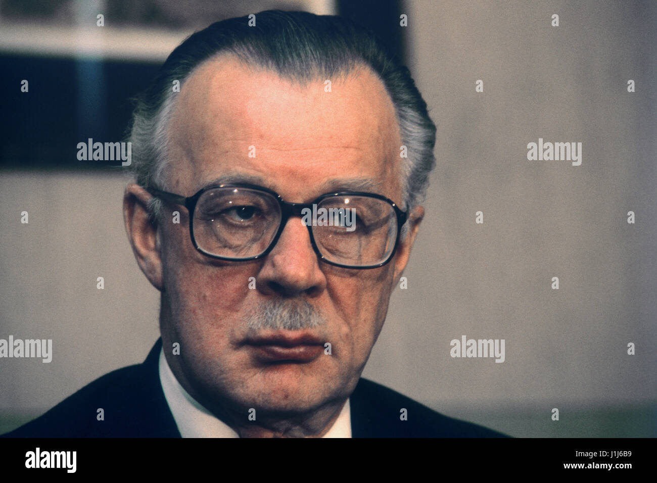 Sir Charles Villiers, outgoing chairman of the British Steel ...