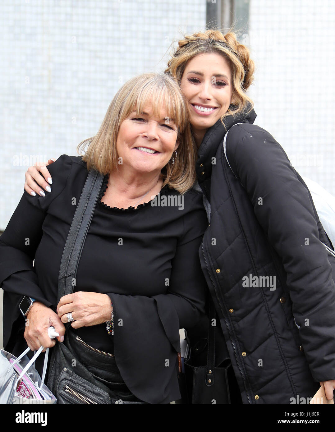 Stacey Solomon and Linda Robson outside ITV Studios Featuring: Stacey ...