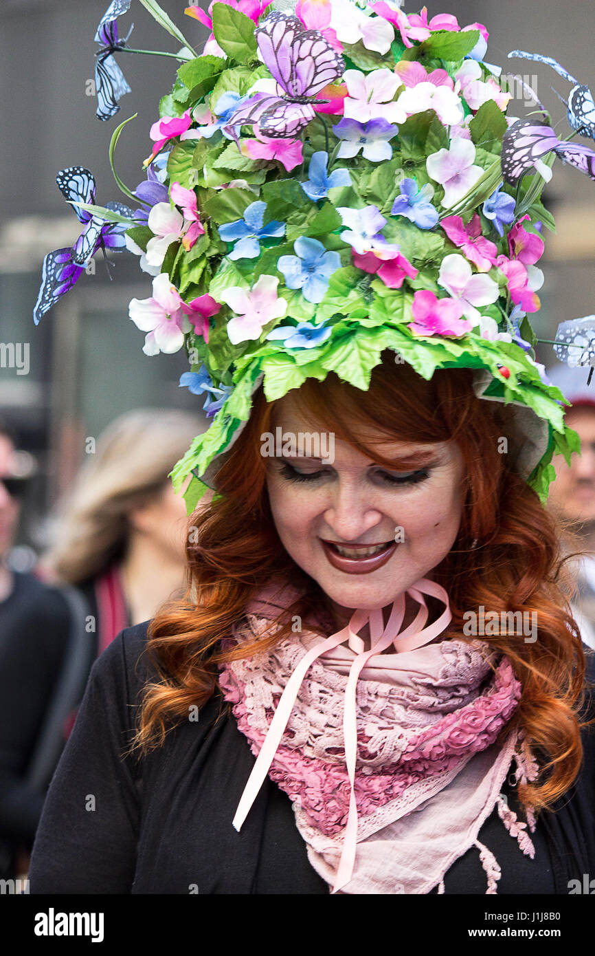 Annual Easter Hat Parade New York City Stock Photo - Alamy