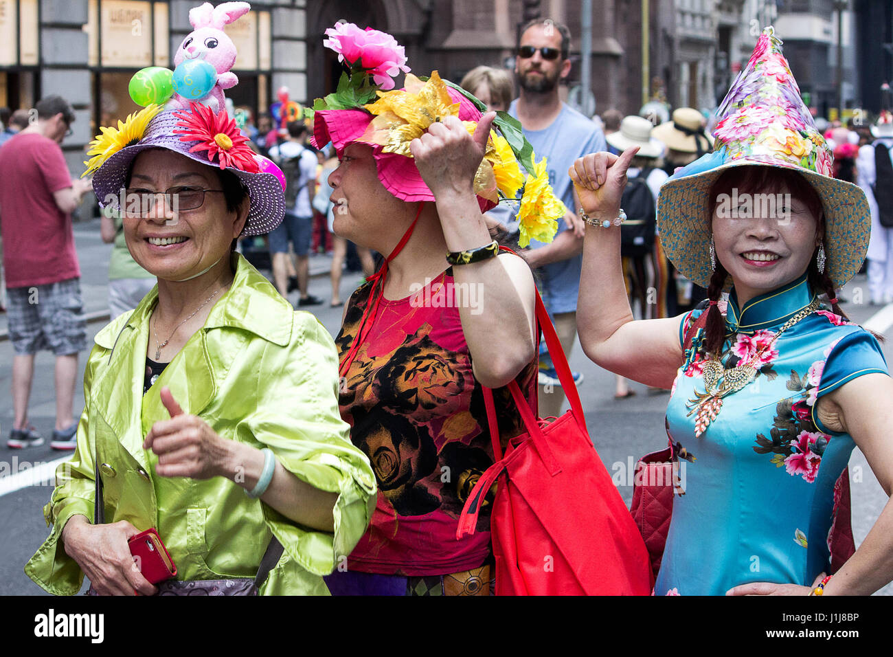 Annual Easter Hat Parade New York City Stock Photo - Alamy