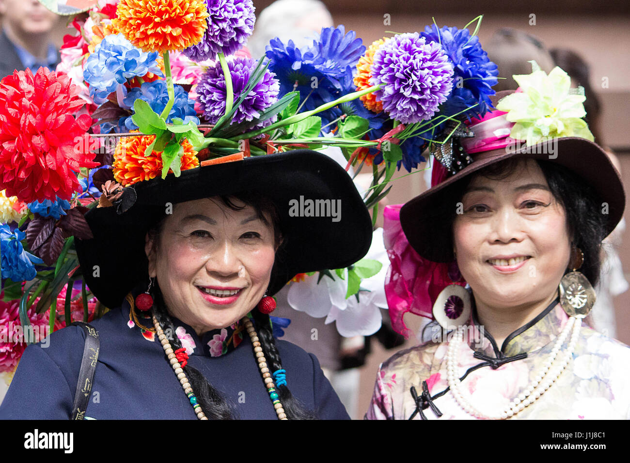 Annual Easter Hat Parade New York City Stock Photo - Alamy