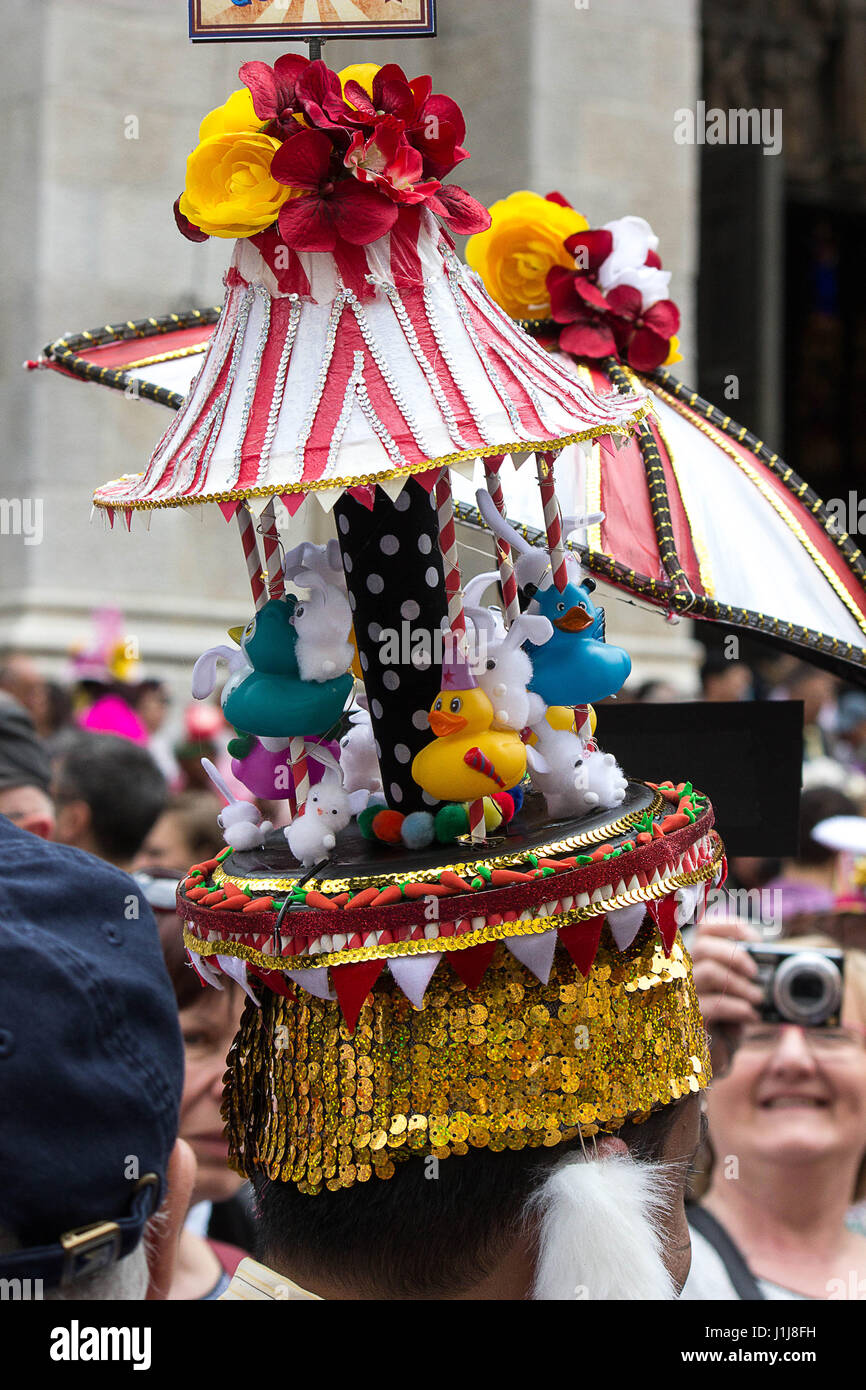 Annual Easter Hat Parade New York City Stock Photo - Alamy