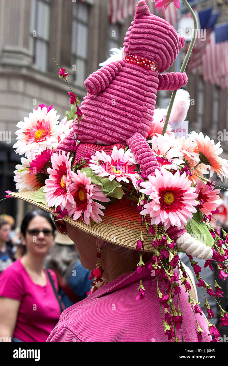 Annual Easter Hat Parade New York City Stock Photo - Alamy