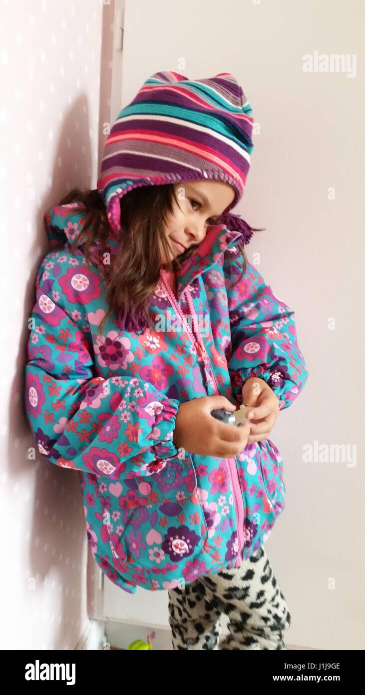 Mix Asian Girl colorful clothes Stock Photo - Alamy