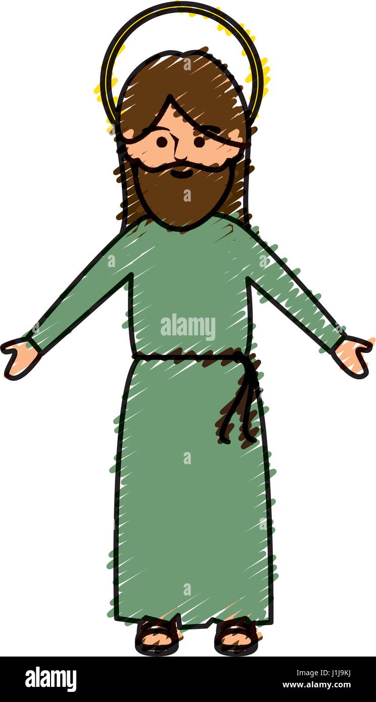 jesuschrist avatar character icon Stock Vector Image & Art - Alamy