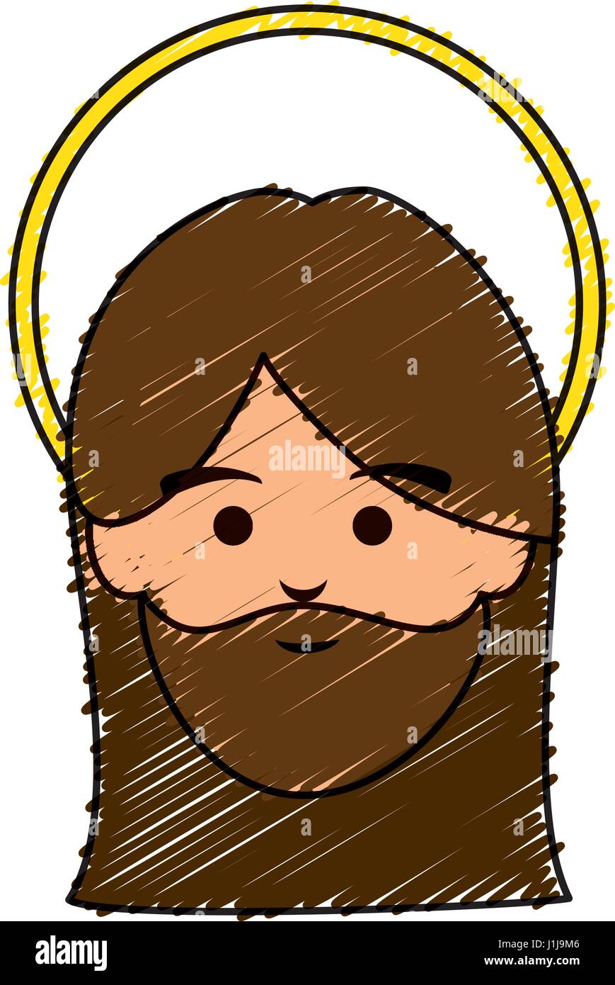 jesuschrist avatar character icon Stock Vector Image & Art - Alamy