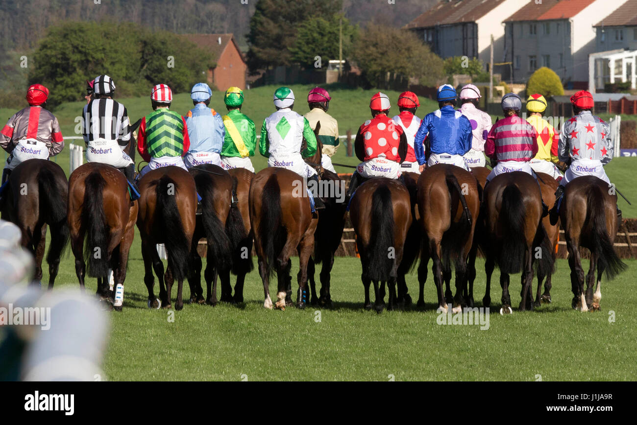 General view of runners and riders during Ladies Day of the Coral ...