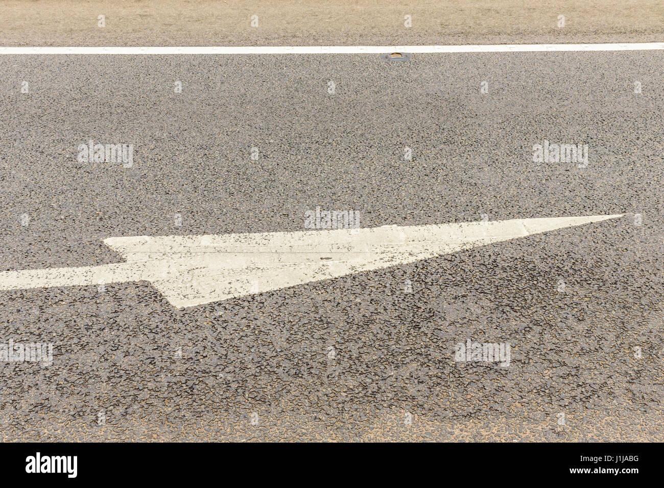 Uk road markings motorway hi-res stock photography and images - Alamy