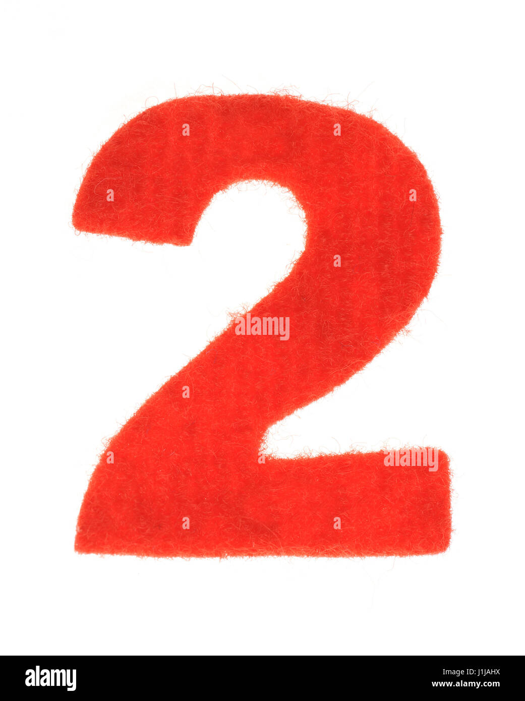 Fabric number isolated on white background Stock Photo - Alamy