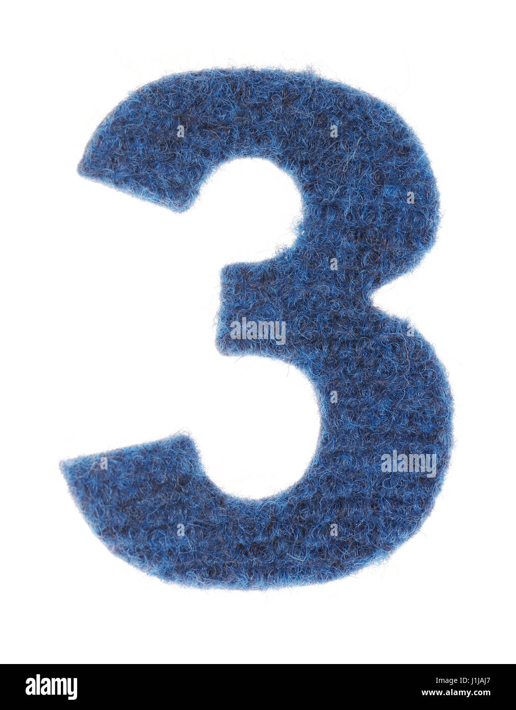 Fabric number isolated on white background Stock Photo - Alamy