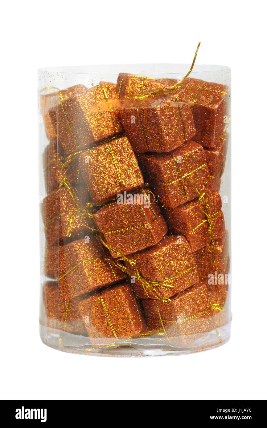 Many gifts isolated on white background Stock Photo - Alamy