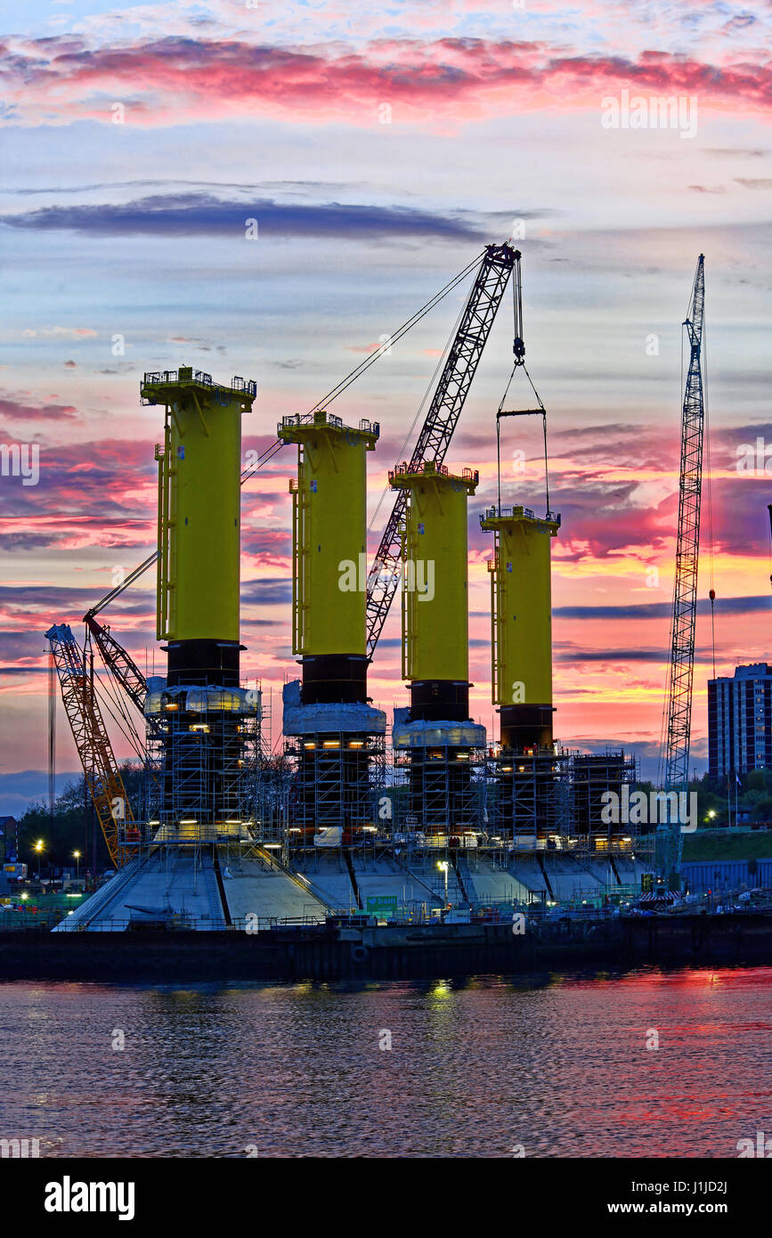 Shepherd Offshore Wind Turbines Neptune Technology Yard Wallsend ...