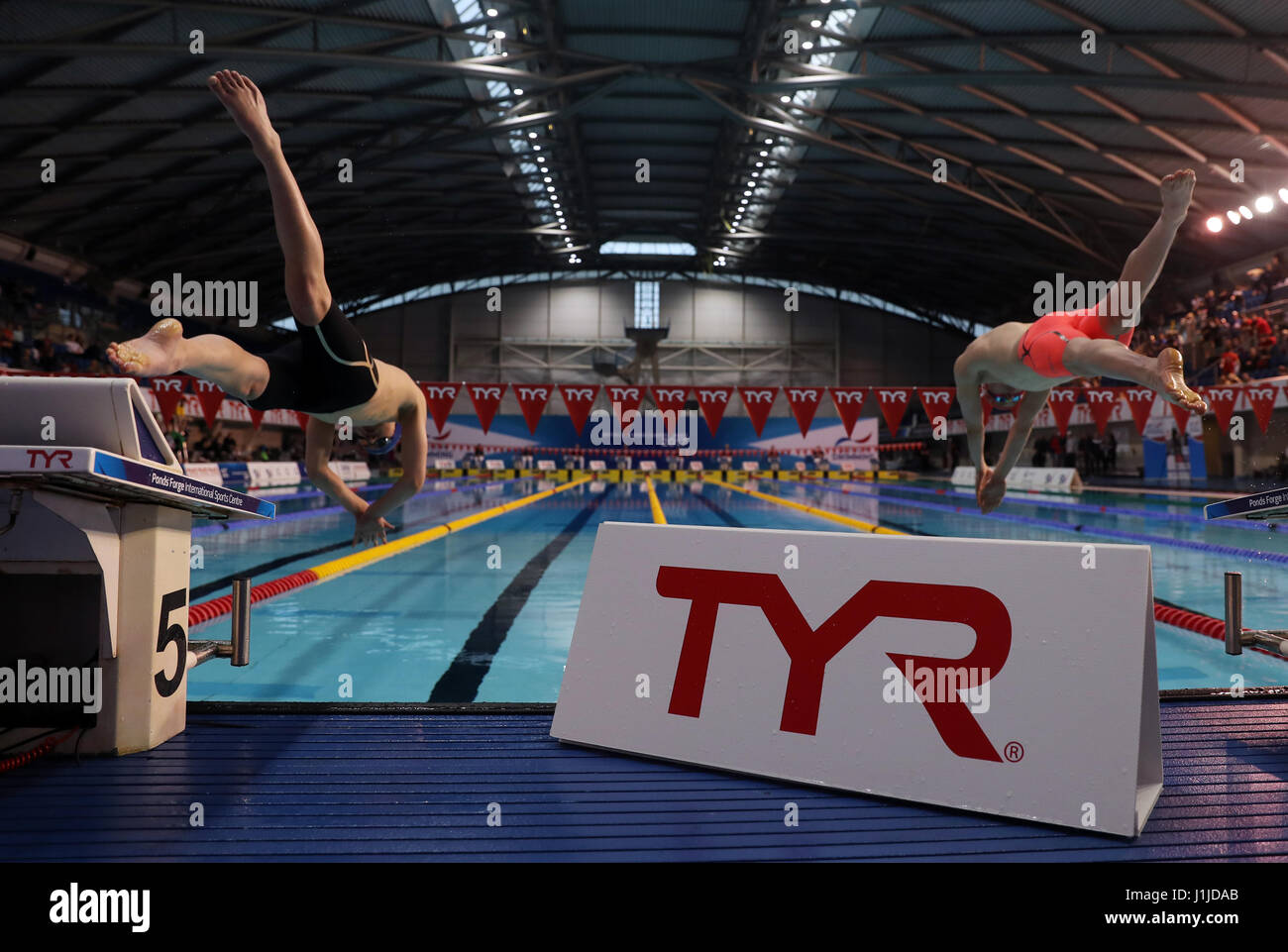George clough start mens junior 200m breaststroke final hi-res stock ...