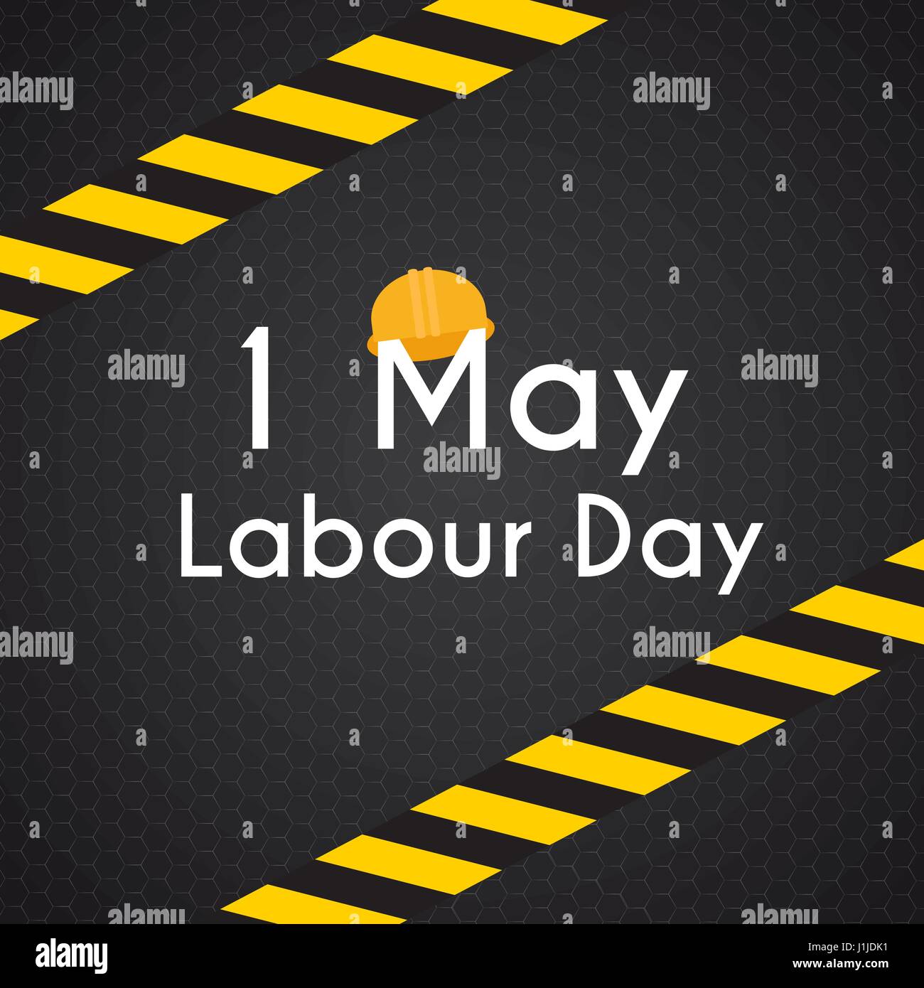 Labour Day 1 May Poster. Vector Illustration Background Stock Vector ...
