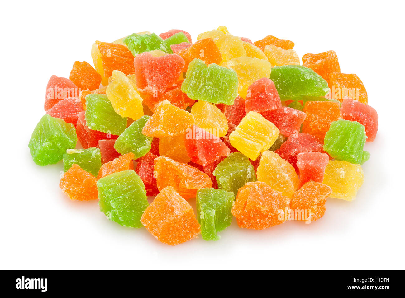 candied fruit isolated Stock Photo - Alamy