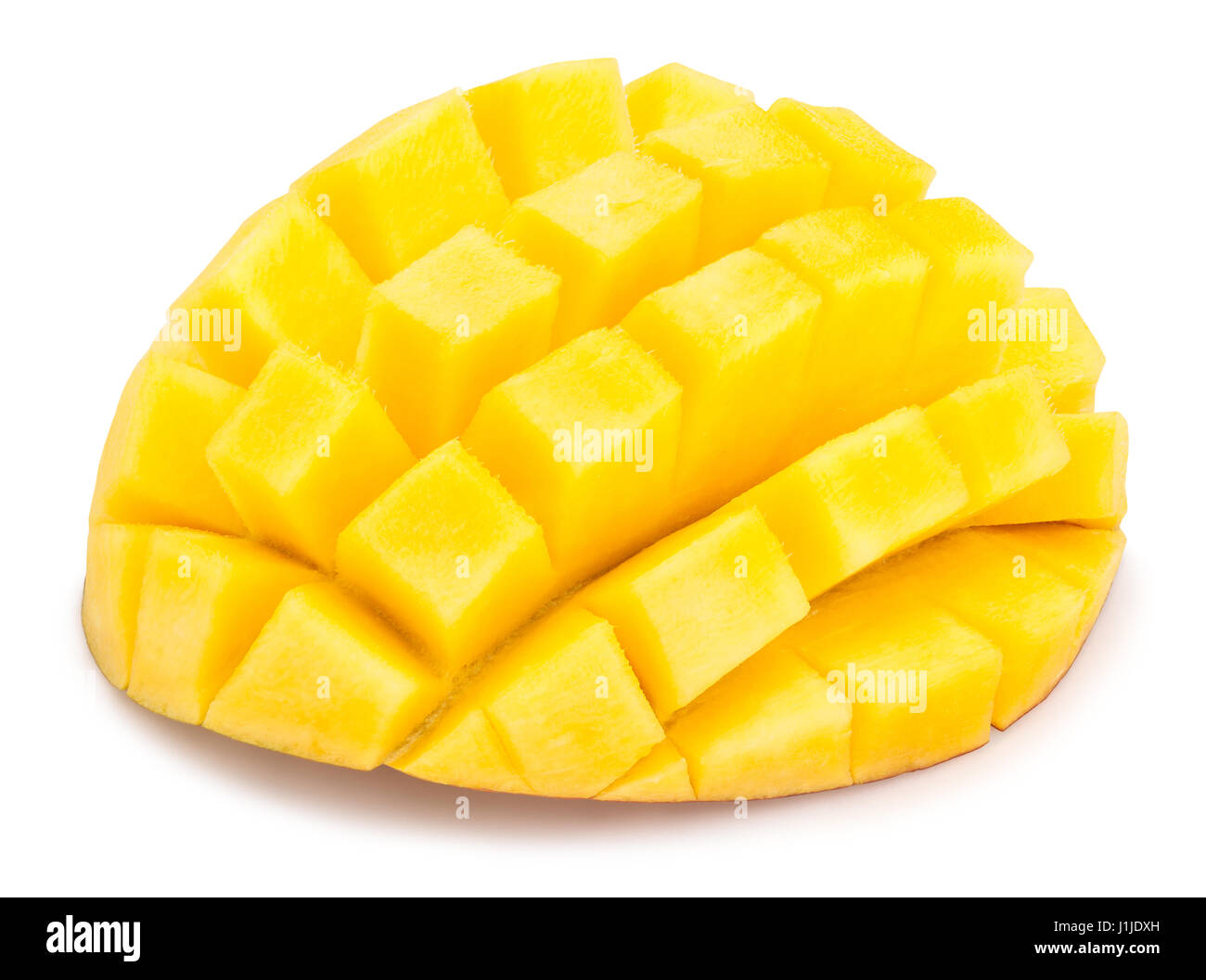 sliced mango isolated Stock Photo - Alamy