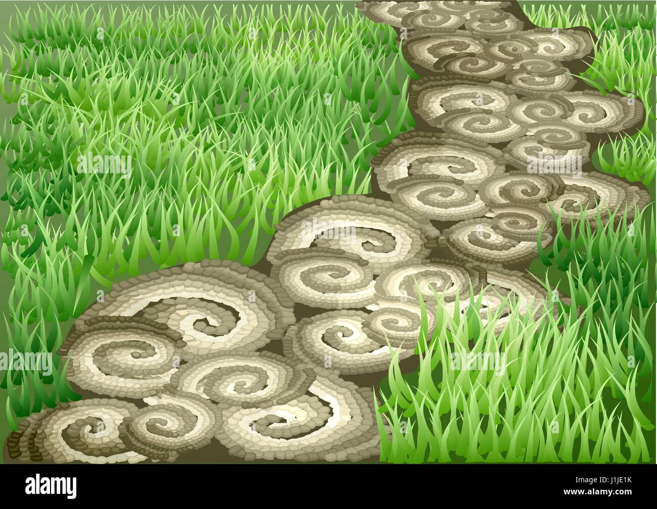 Gardening way Stock Vector Images - Alamy