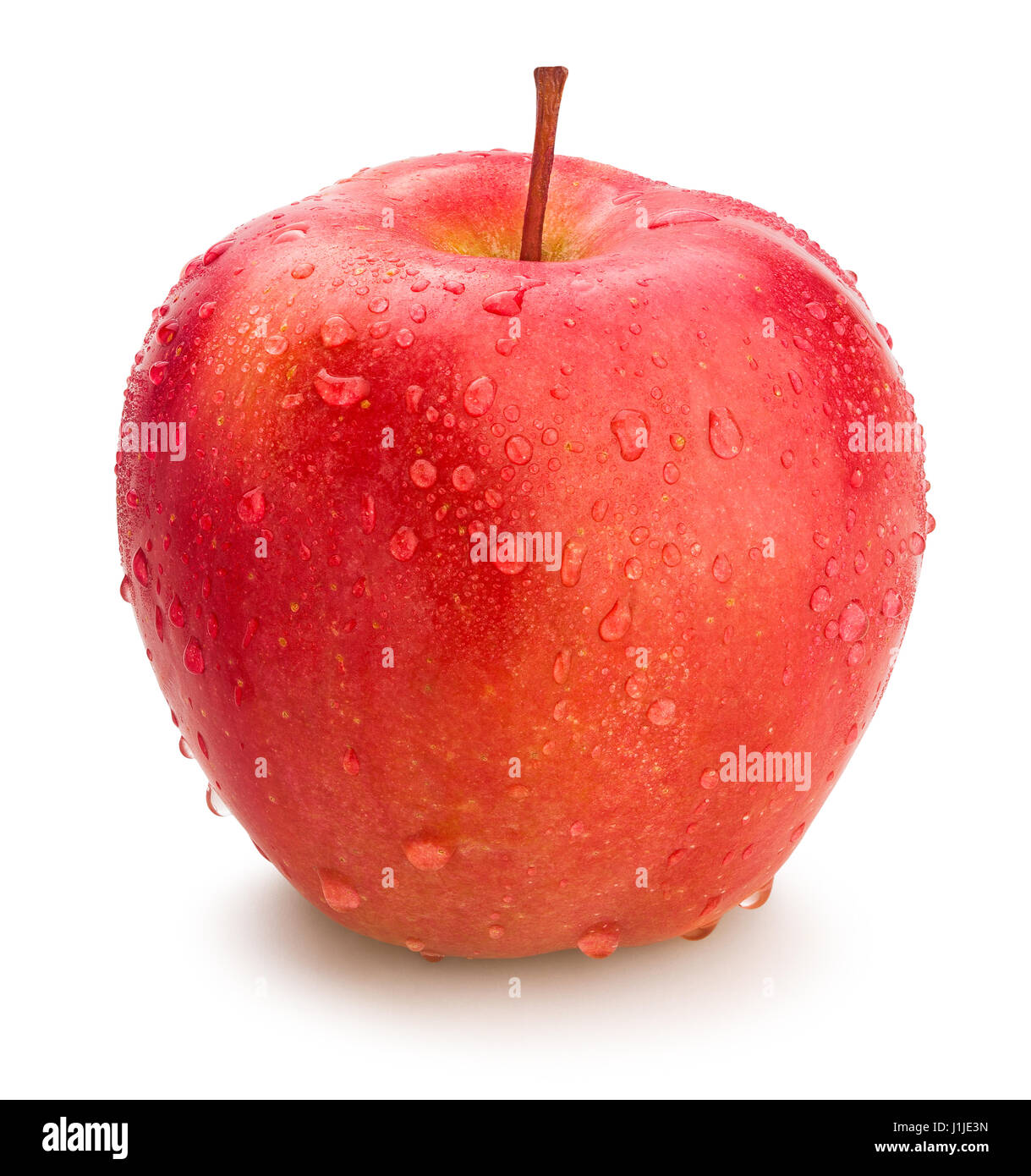 red delicious apples isolated Stock Photo - Alamy