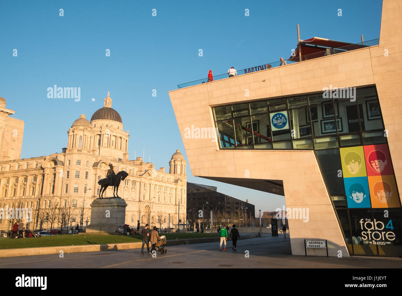Mersey,Ferries,ferry,terminal,building,Pier Head,sunset,Liverpool ...