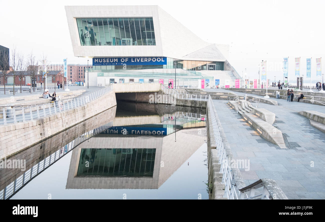 Museum of Liverpool,sunset,Liverpool,Merseyside,England,UNESCO,World ...