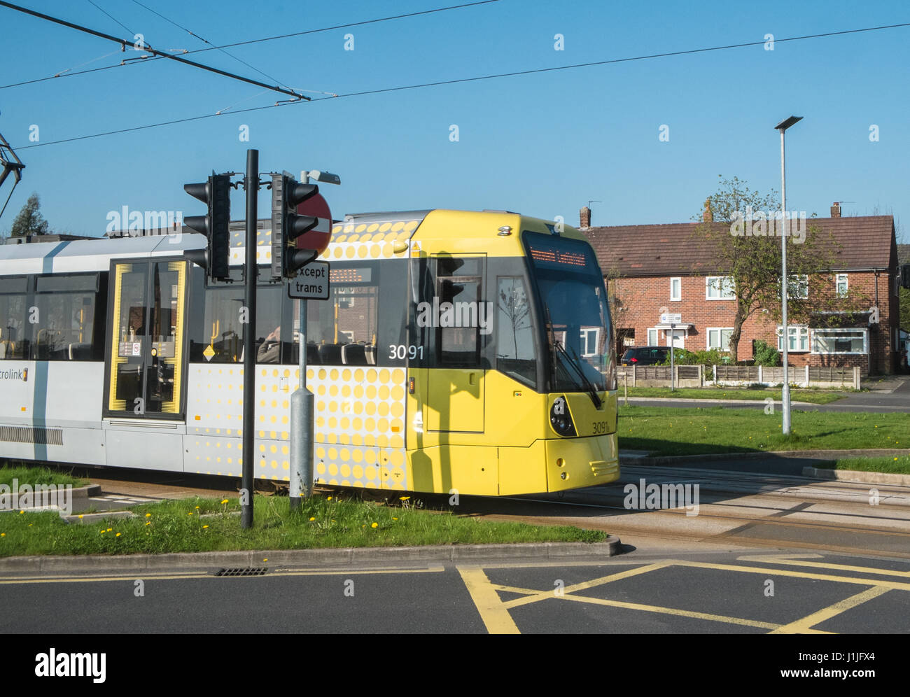 Metrolink manchester airport hi-res stock photography and images - Alamy