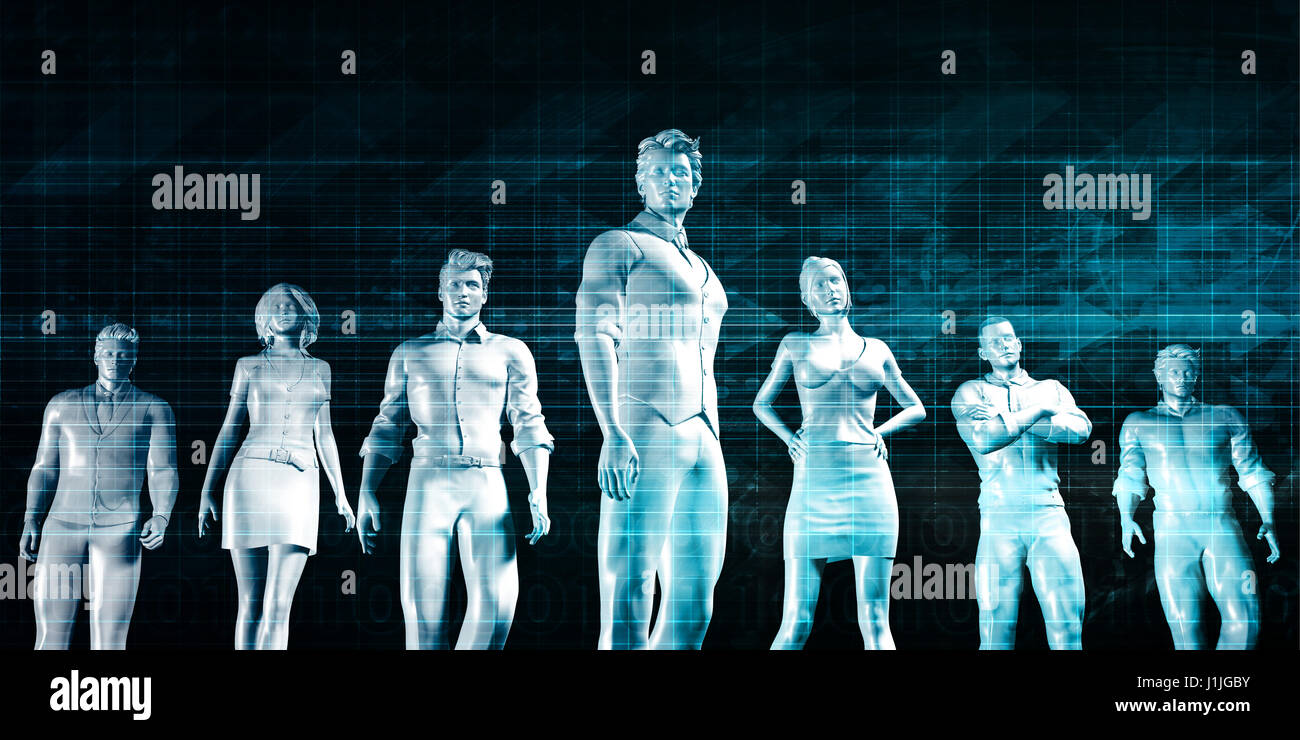 Human Resources Management Manpower Workforce Concept Art Stock Photo ...