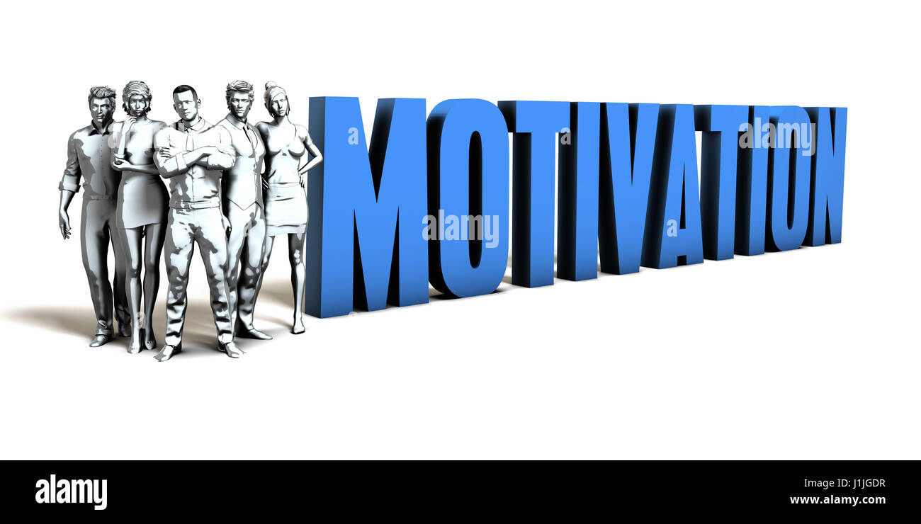 Motivation Business Concept as a Presentation Background Stock Photo ...
