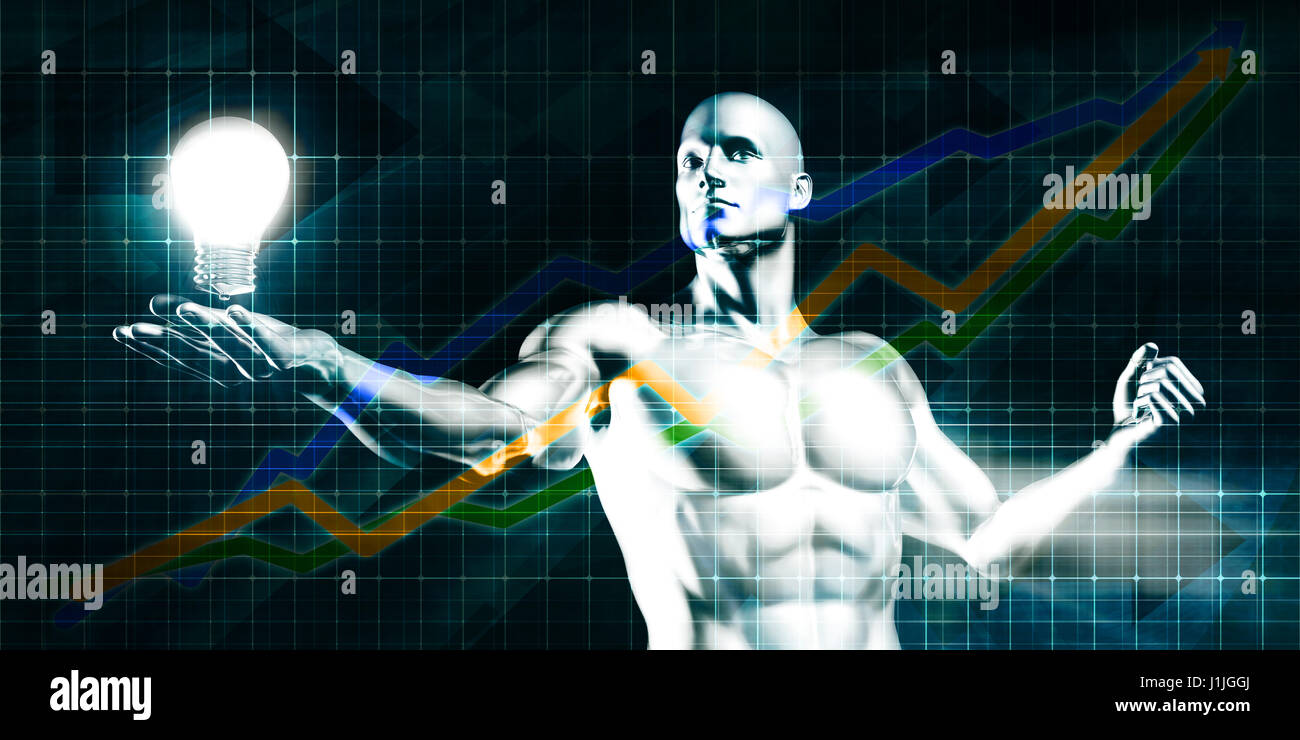 Innovation or Innovative Background as a Concept Stock Photo - Alamy