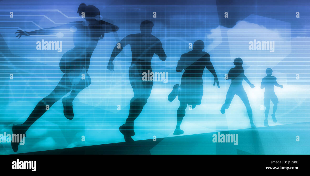 Performance Management and Job Coaching Concept Art Stock Photo - Alamy