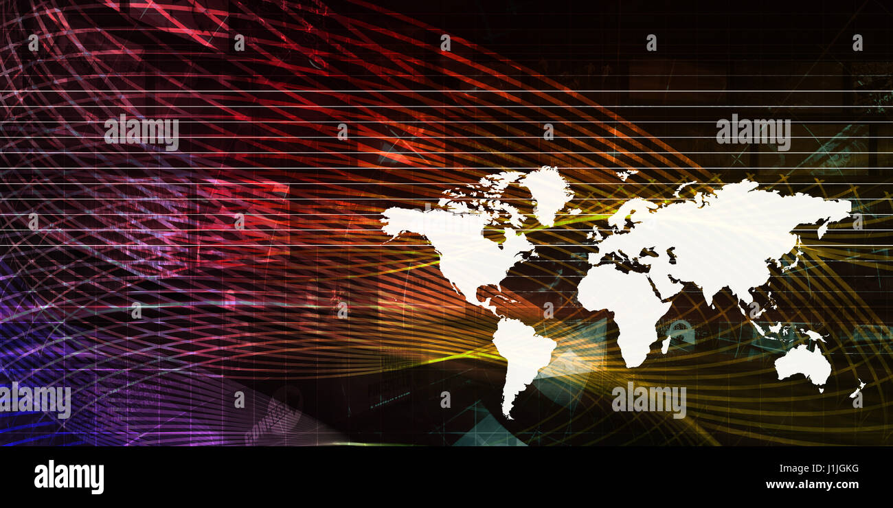Global Business Strategy and Development as Concept Stock Photo - Alamy