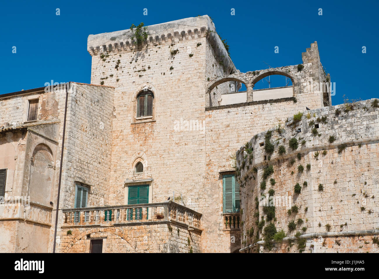 Castle of Conversano. Puglia. Italy Stock Photo - Alamy