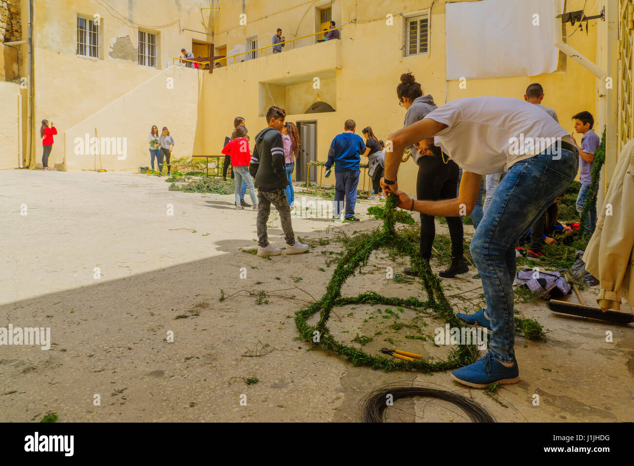 Jesus in the nazareth synagogue hi-res stock photography and images - Alamy