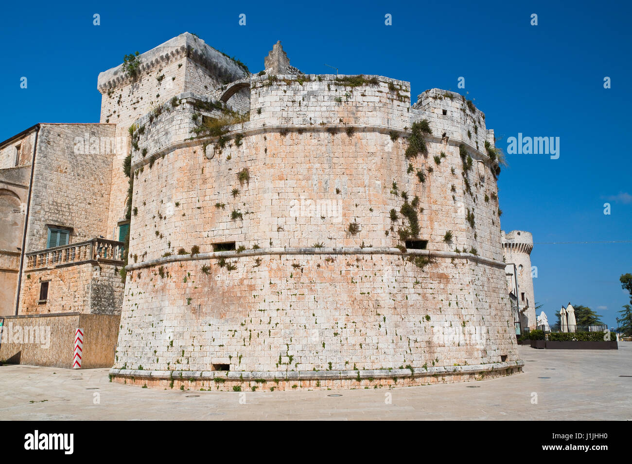 Castle of Conversano. Puglia. Italy Stock Photo - Alamy