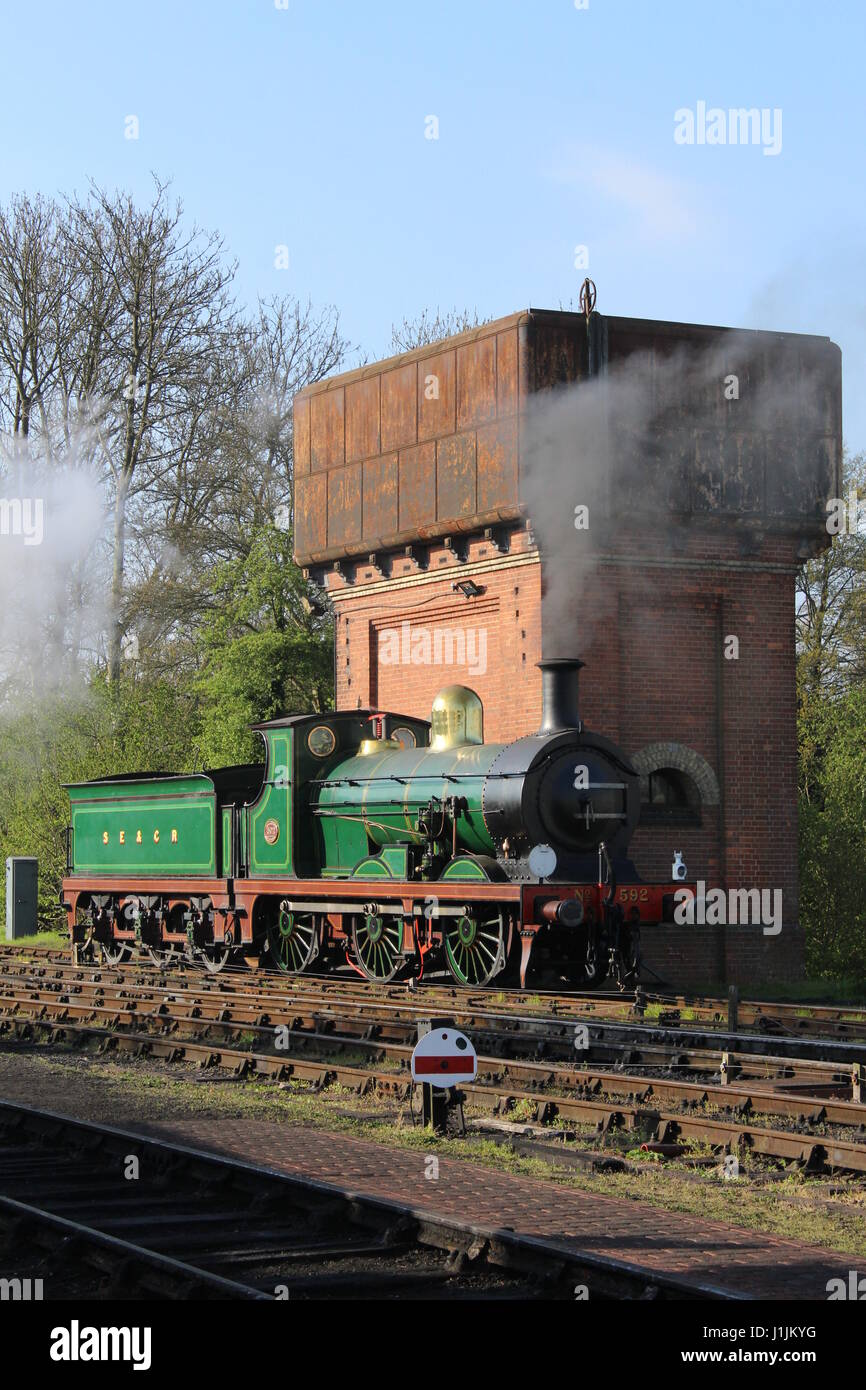 STEAM TRAIN AT BLUEBELL RAILWAY Stock Photo - Alamy