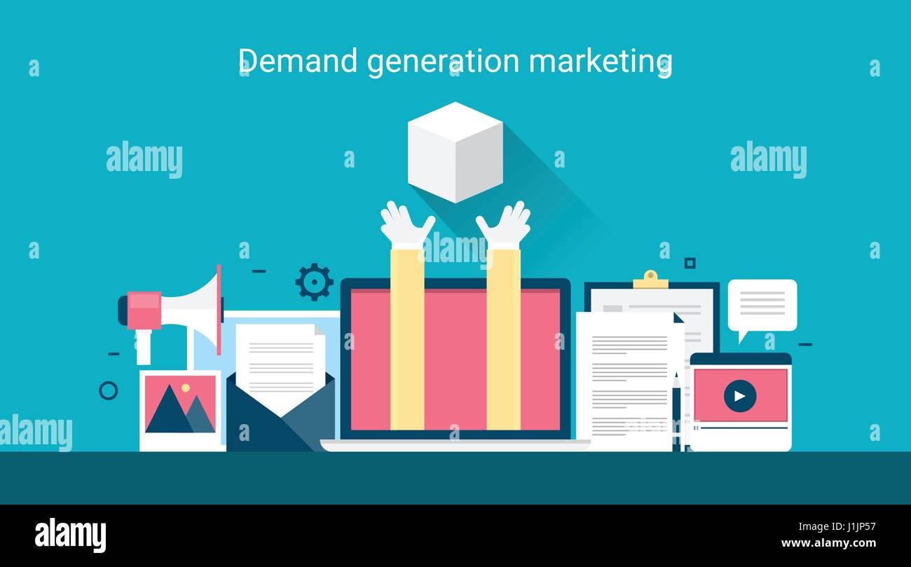 Demand generation - digital marketing strategy for demand creation. Web ...