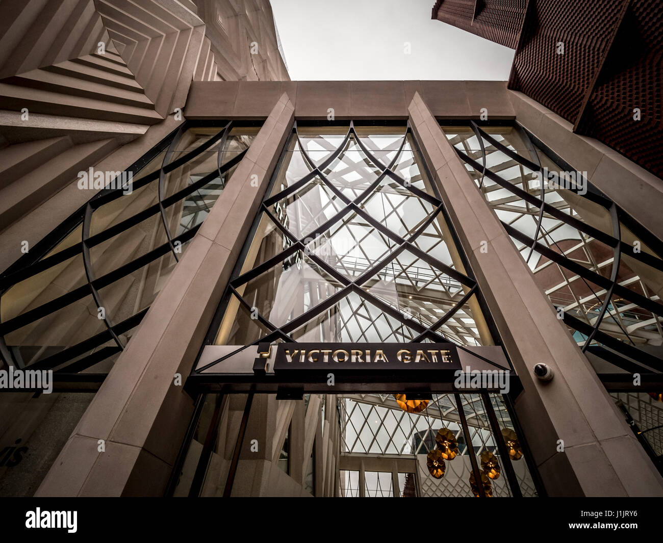 Victoria gate shopping centre hi-res stock photography and images - Alamy