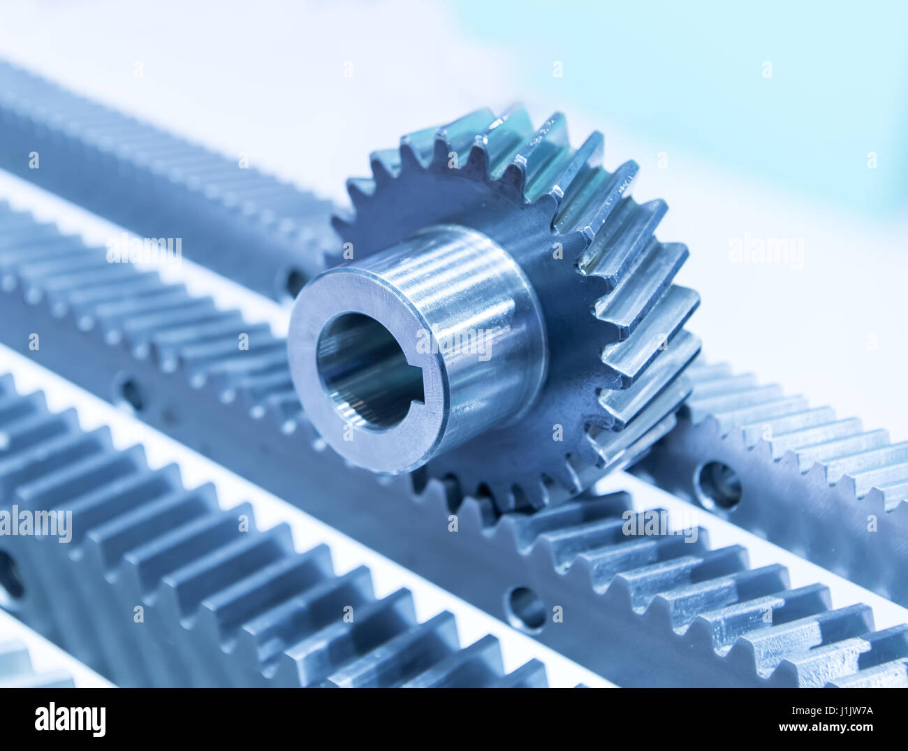 metal cog gears Stock Photo - Alamy
