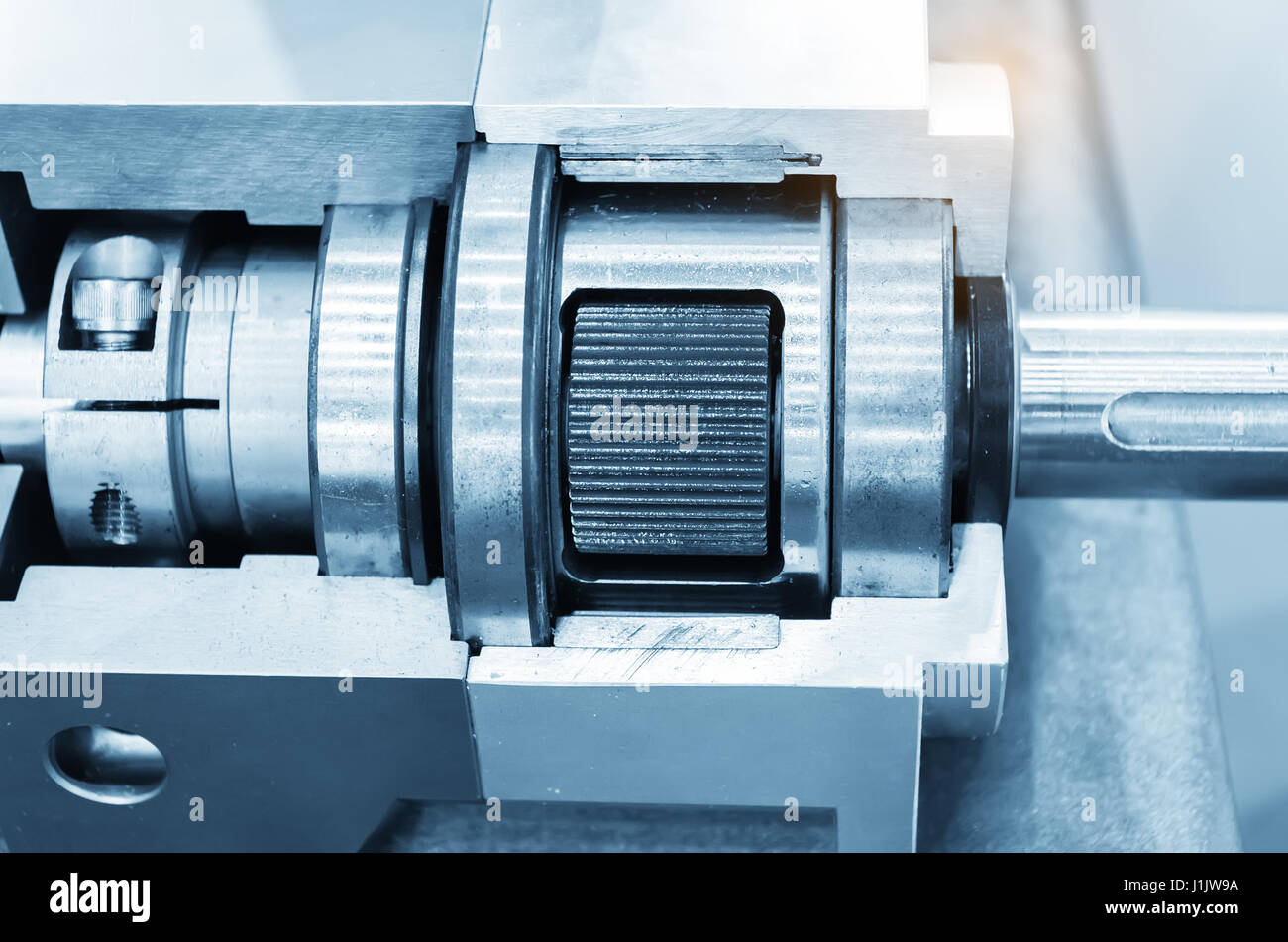 metal cog gears Stock Photo - Alamy