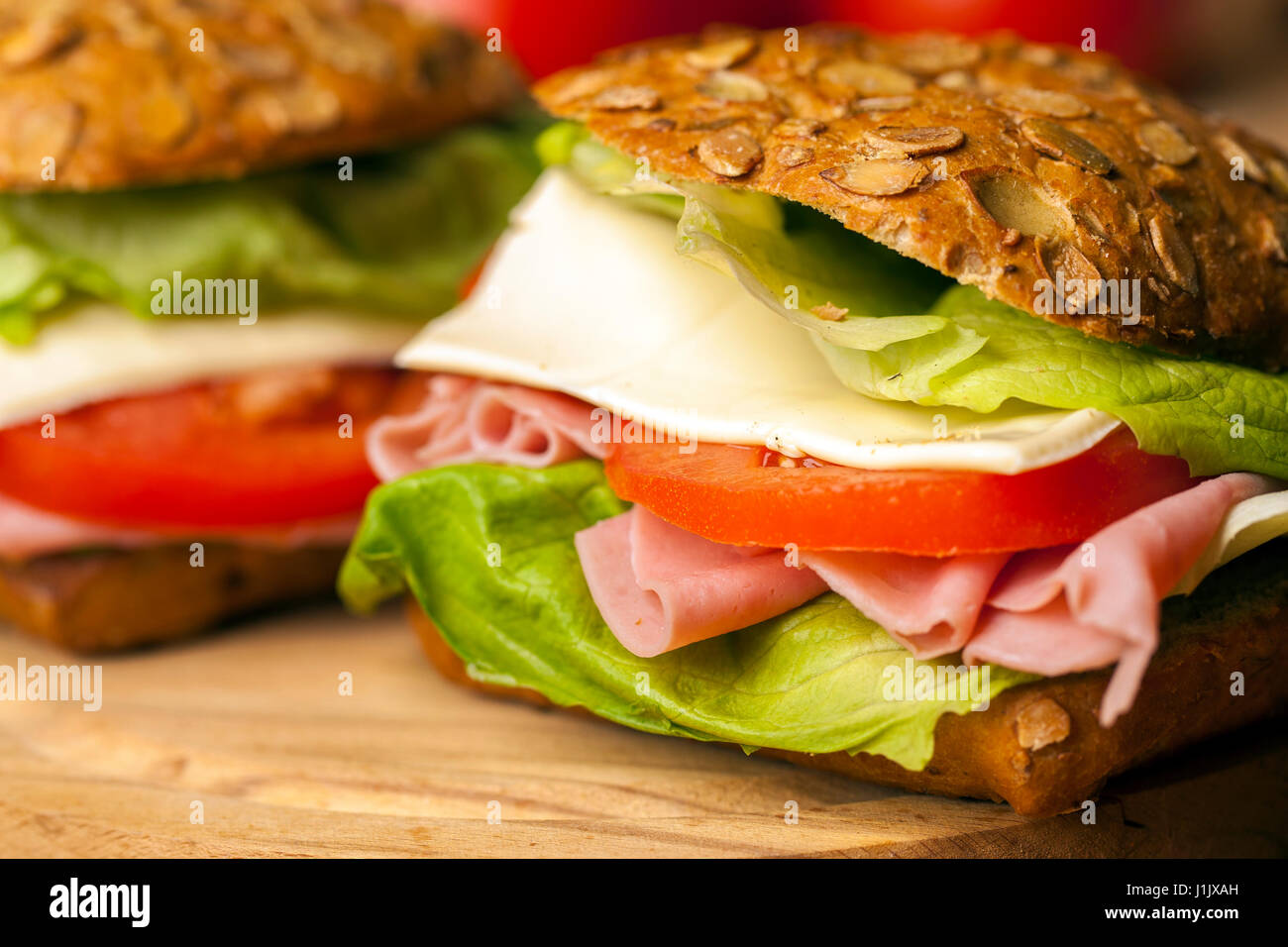 Healthy morning sandwich Stock Photo - Alamy