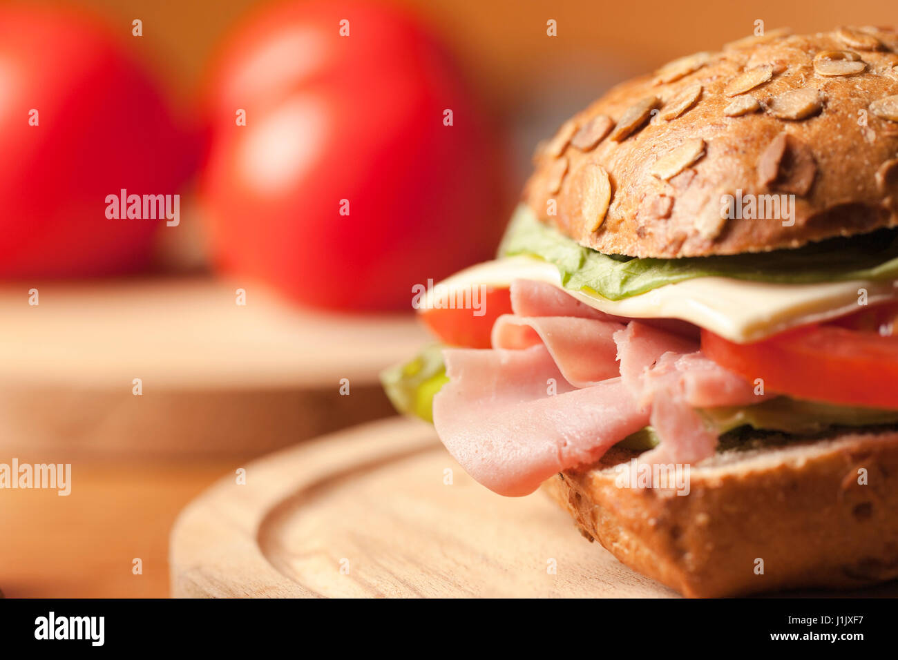 Healthy morning sandwich Stock Photo - Alamy