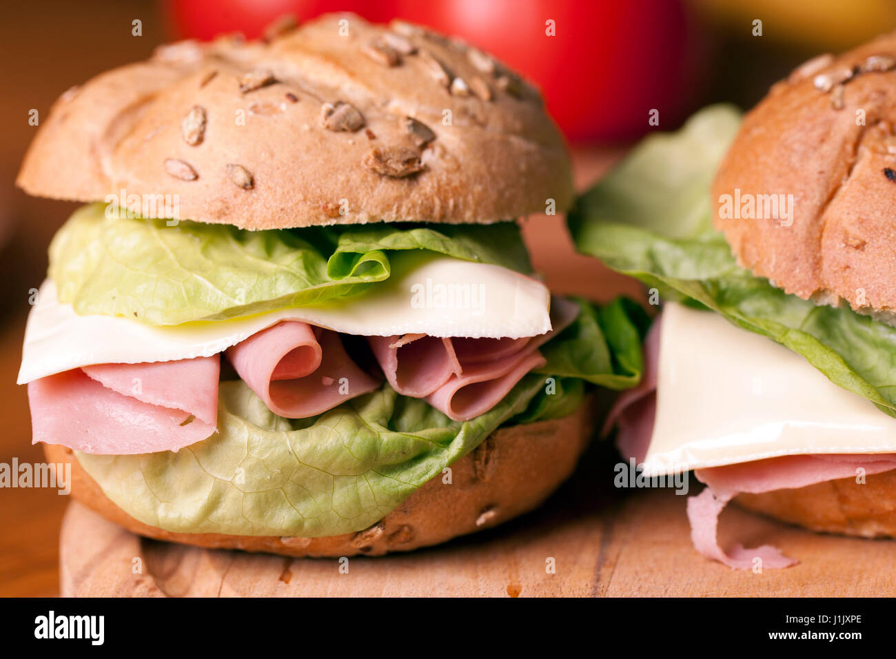 Healthy morning sandwich Stock Photo - Alamy