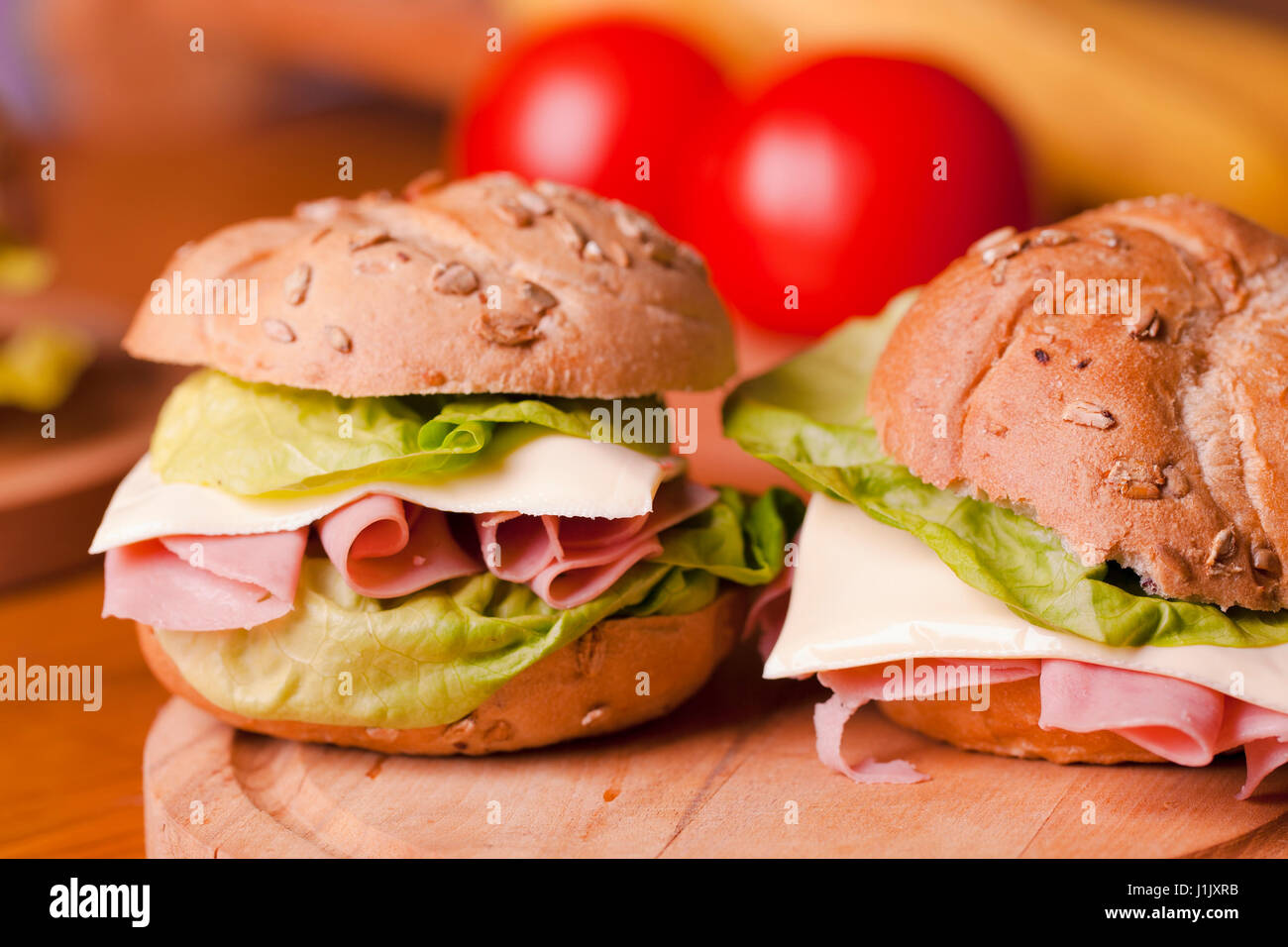 Healthy morning sandwich Stock Photo - Alamy