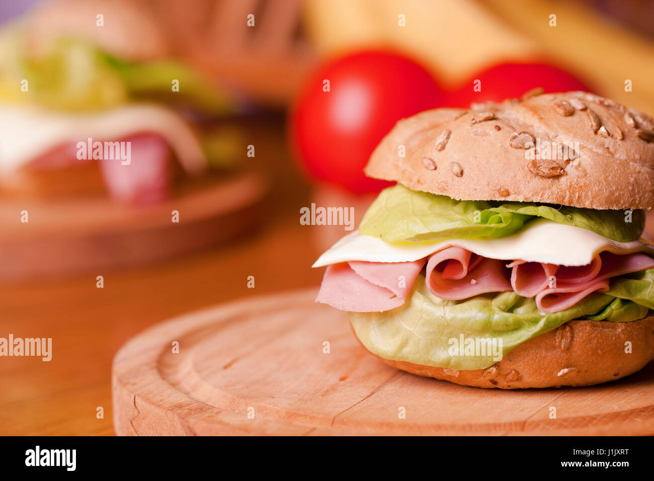 Healthy morning sandwich Stock Photo - Alamy