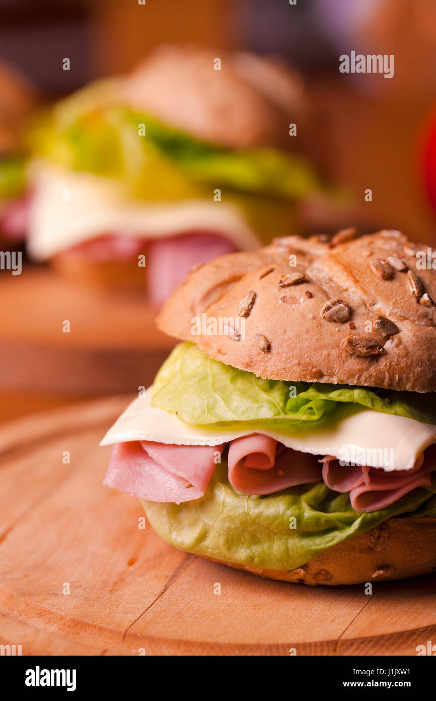 Healthy morning sandwich Stock Photo - Alamy
