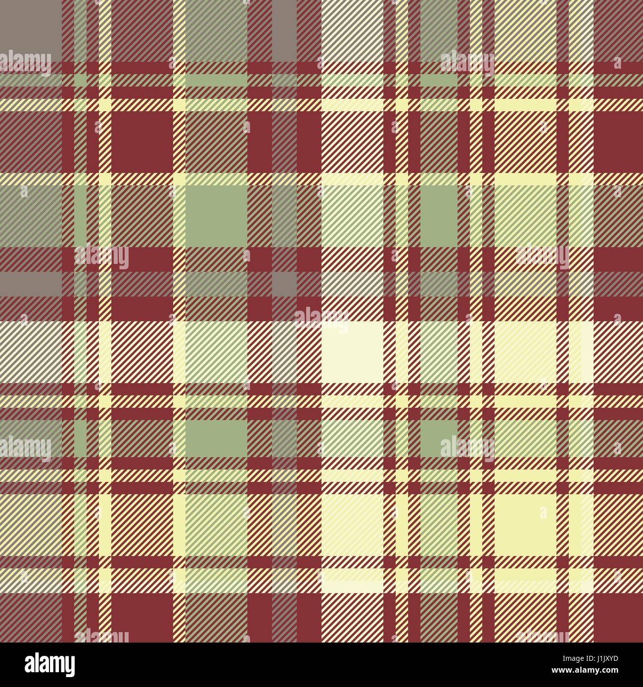 Check plaid fabric texture seamless pattern. Vector illustration Stock ...