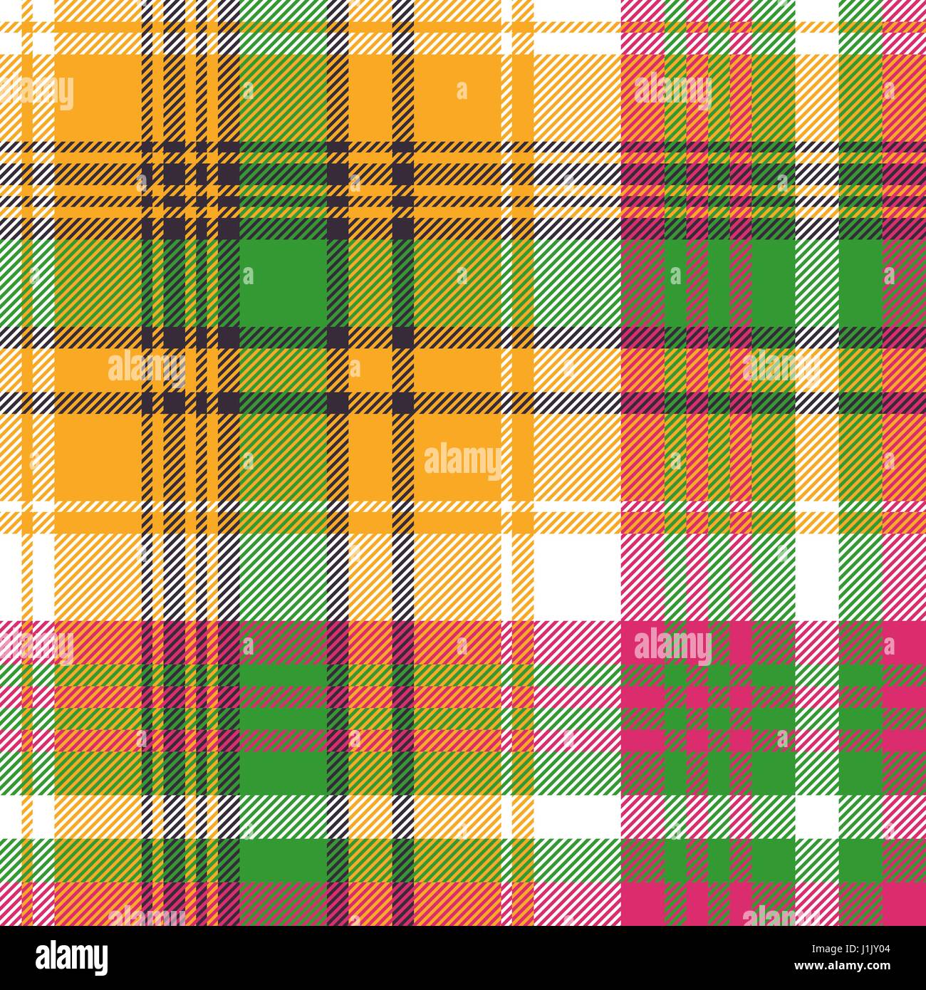 Colors madras plaid textile texture seamless pattern. Vector ...