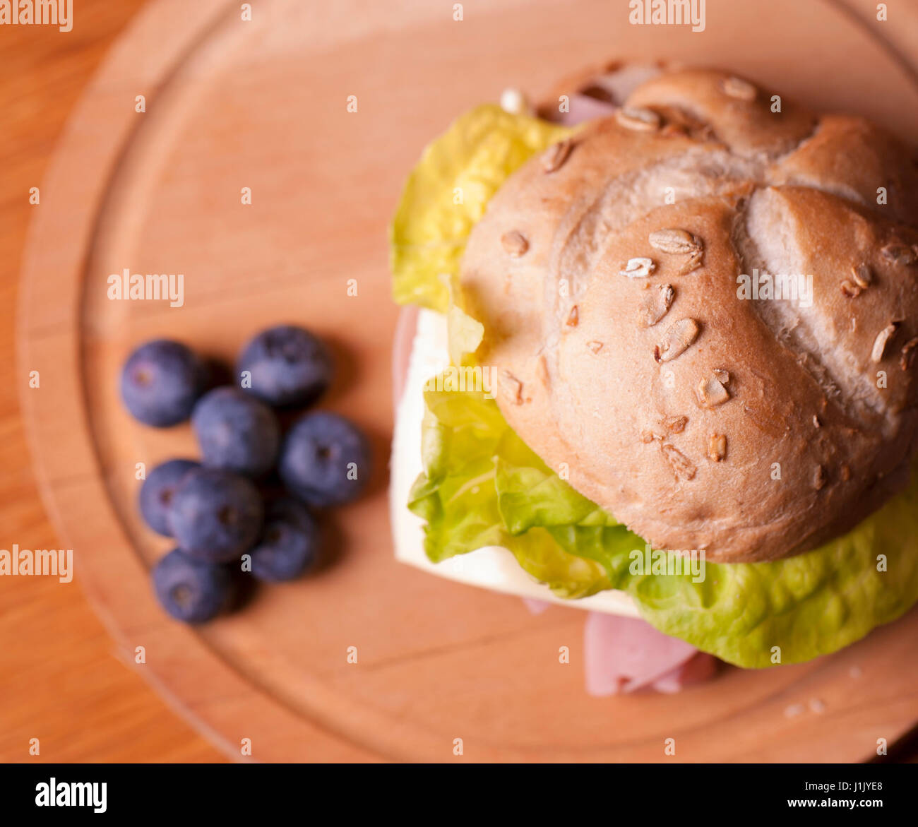 Healthy morning sandwich Stock Photo - Alamy