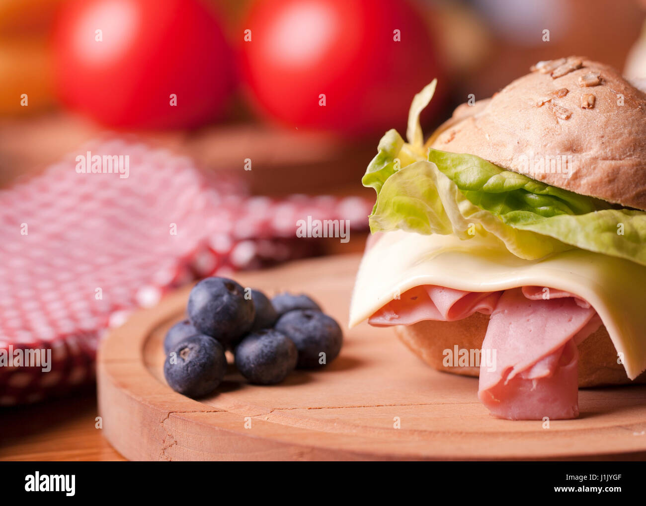 Healthy morning sandwich Stock Photo - Alamy